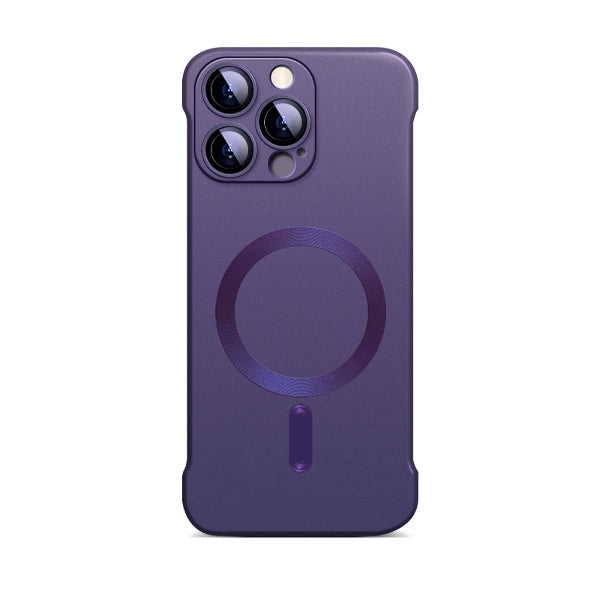 Dark Purple | iPhone Borderless Magsafe Case – CASEPEACH