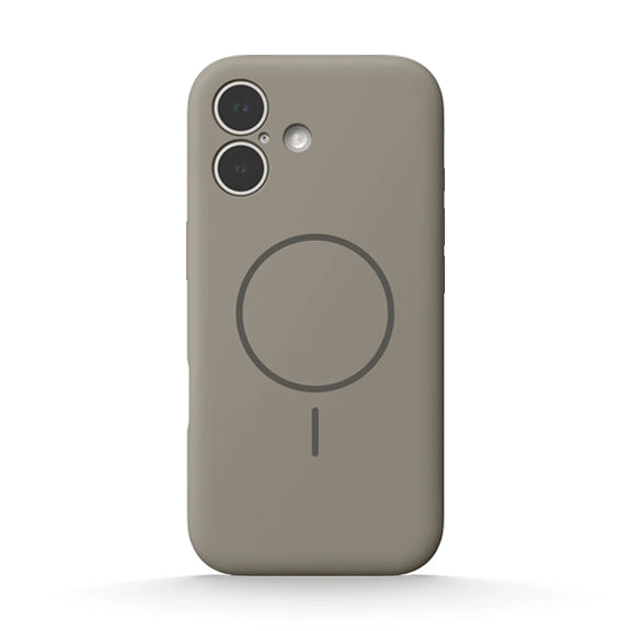 Carbon Gray | iPhone All-inclusive silicone Magsafe Case – CASEPEACH
