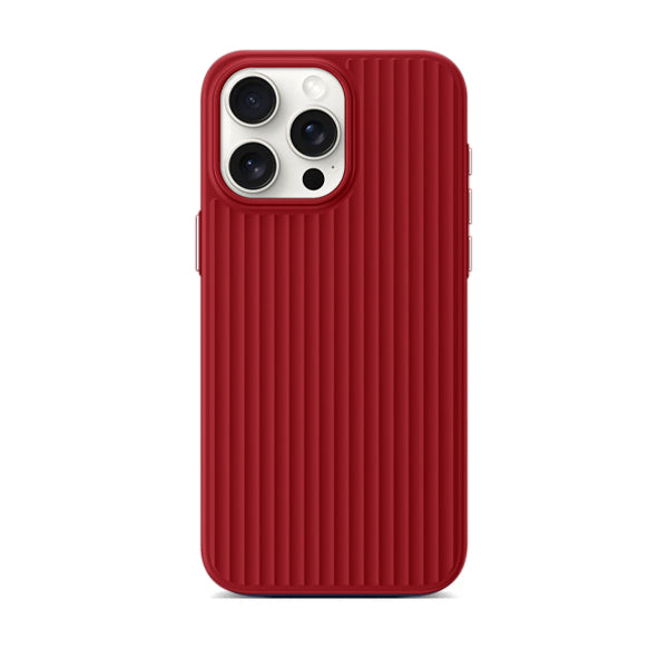 Red | iPhone PC corrugated Magsafe Case – CASEPEACH