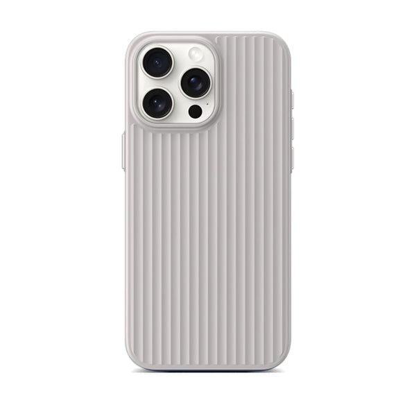 Silver Gray | iPhone PC corrugated Magsafe Case – CASEPEACH
