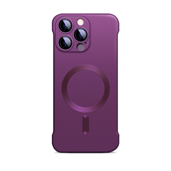 Purple | iPhone Borderless Magsafe Case – CASEPEACH