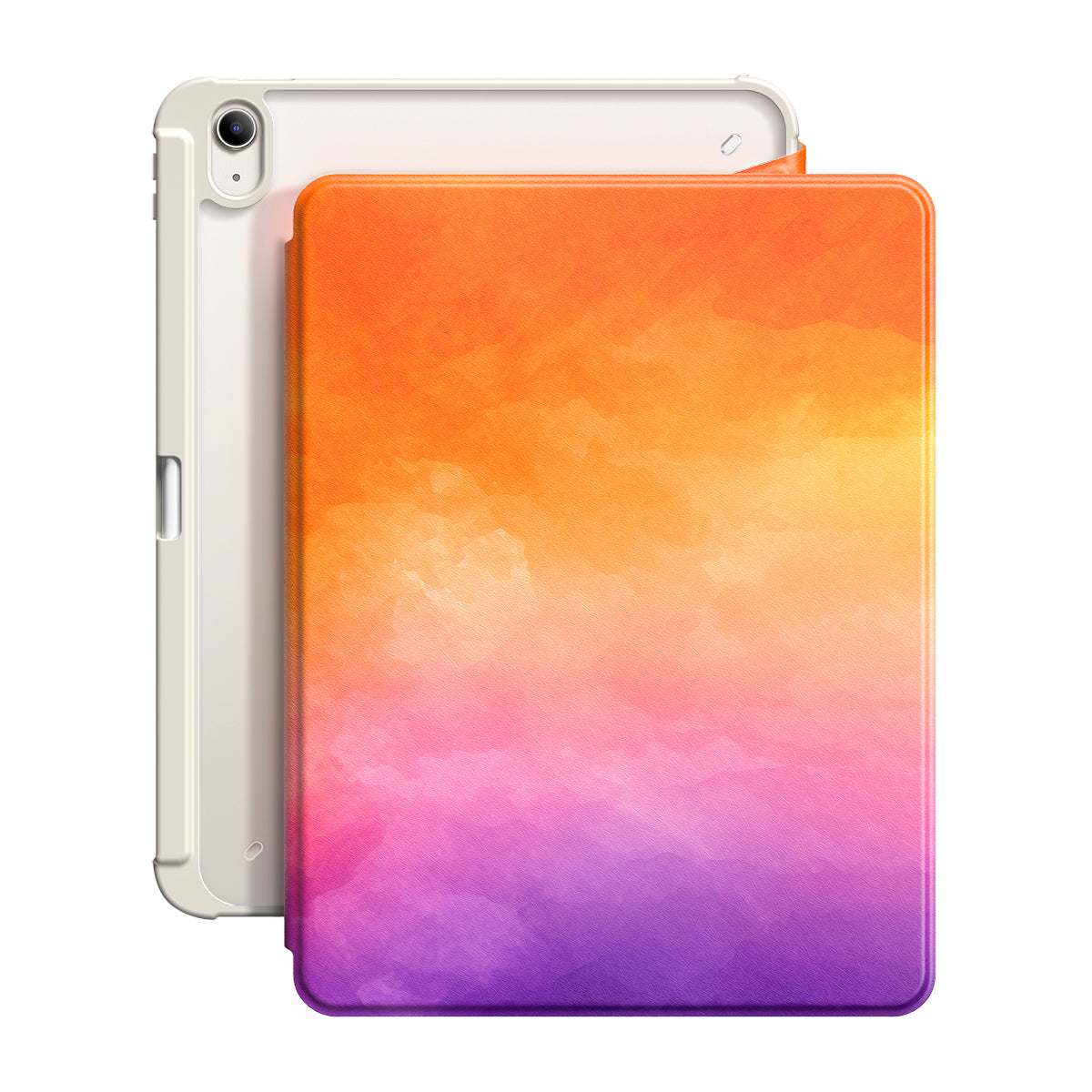 Sunset Color | iPad Series Snap 360° Stand Impact Resistant Case ...
