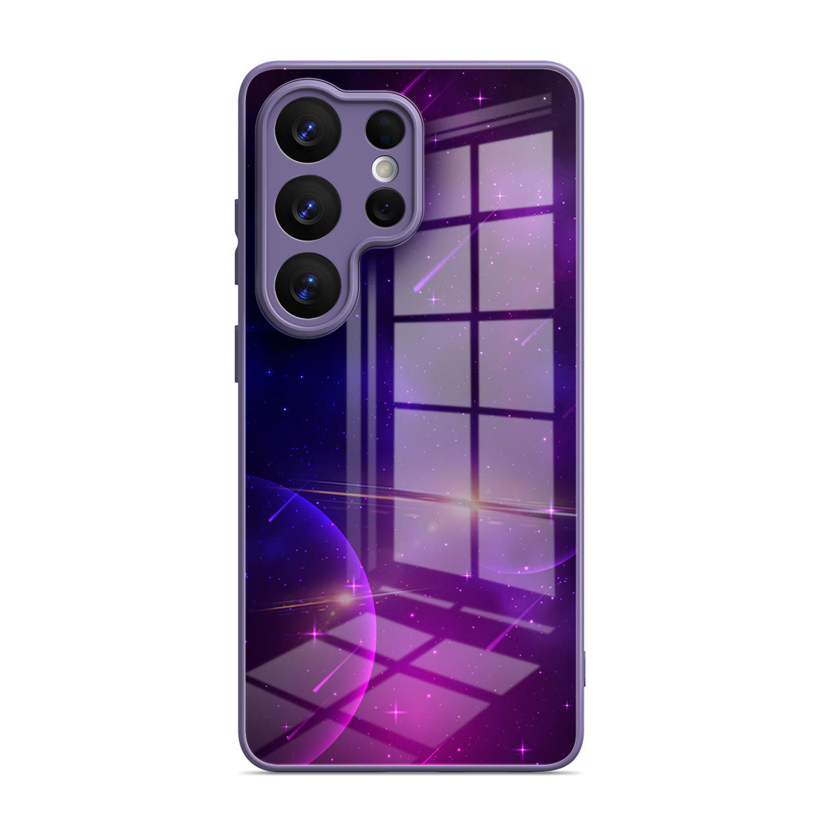Meteors＆Planets | Samsung Series Impact Resistant Glass Case – CASEPEACH