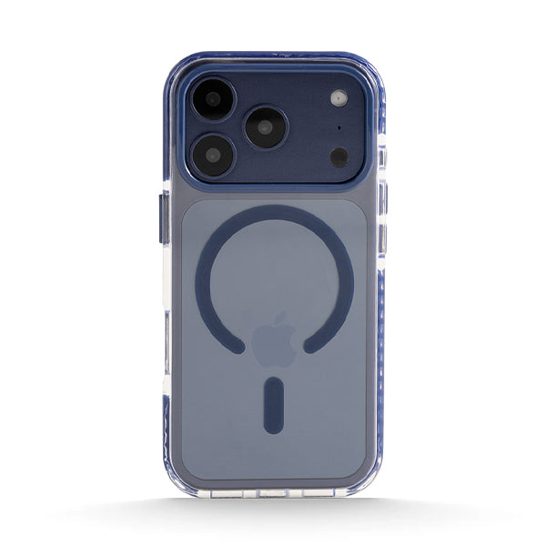 Navy Blue | iPhone Transparent Minimalist Case – CASEPEACH