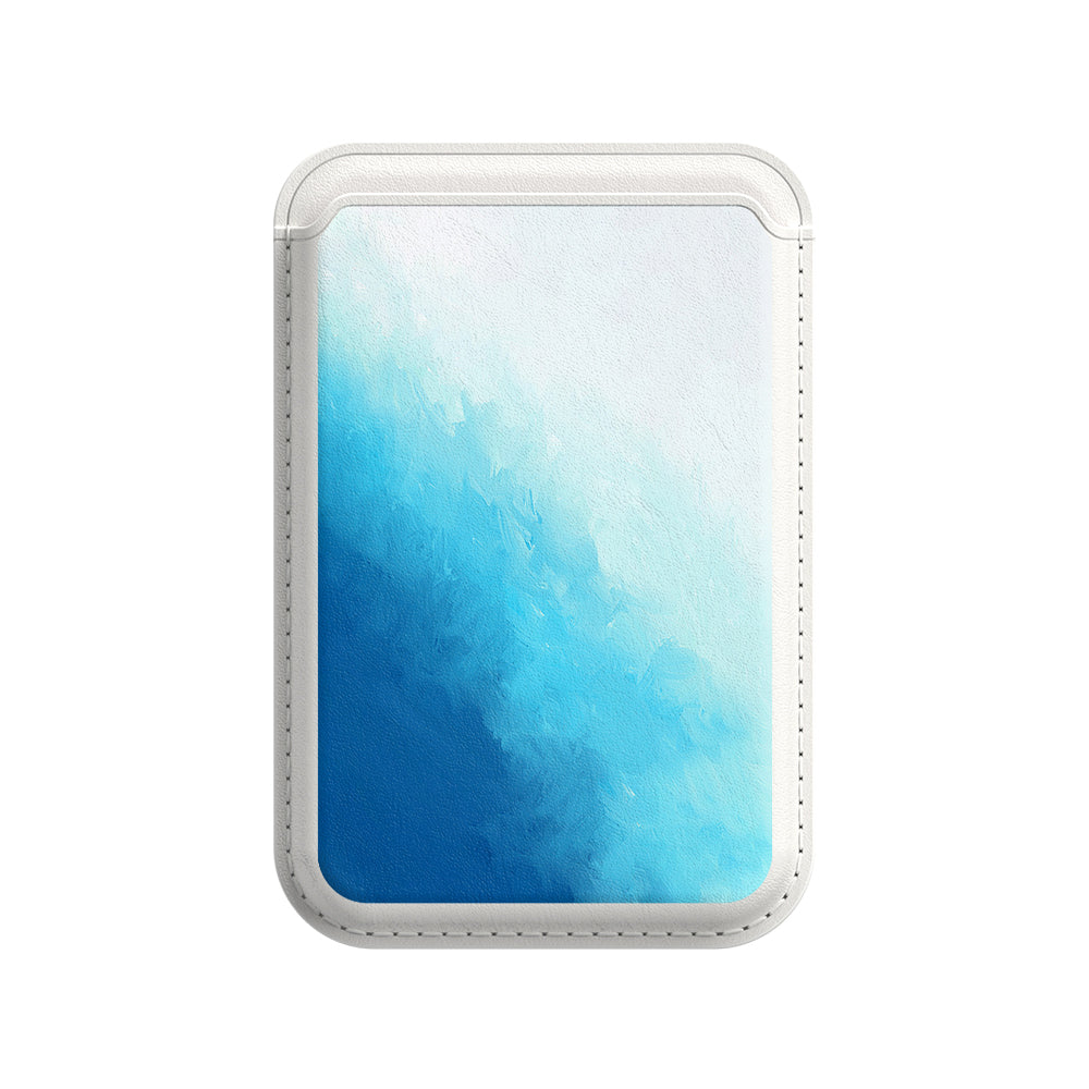 Salt Sea | Leather Wallet with MagSafe – CASEPEACH