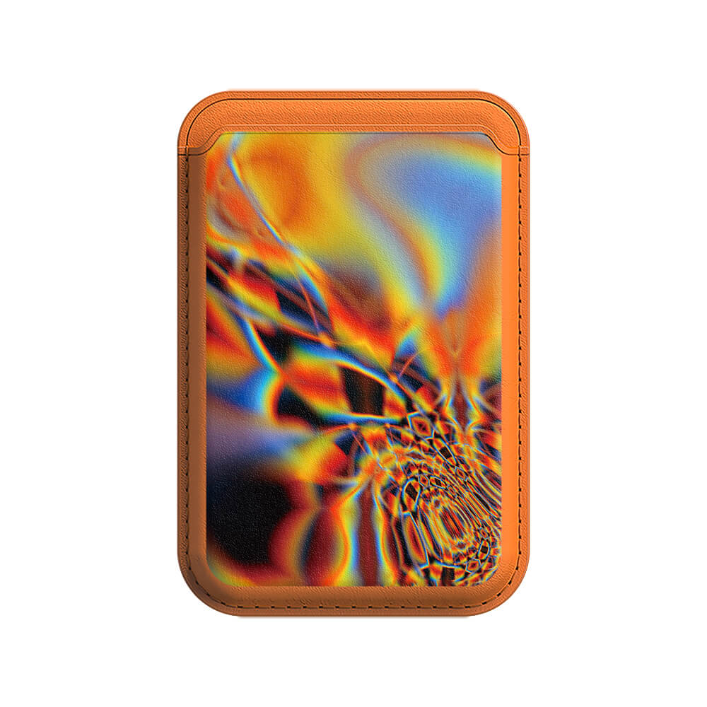 Mirror Within Mirror | Leather Wallet with MagSafe – CASEPEACH