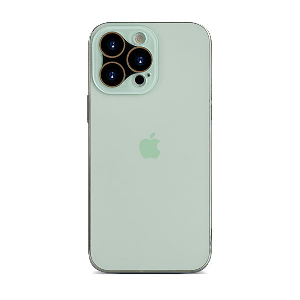 Light Green | iPhone AG Brushed Titanium Case – CASEPEACH