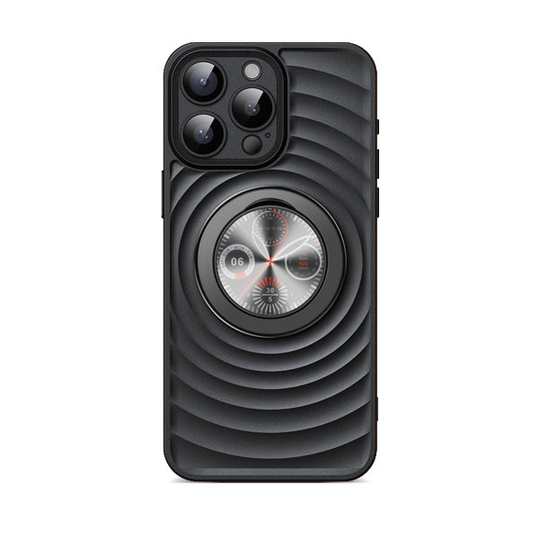 Graphite Black | iPhone Ripple Bracket Case – CASEPEACH