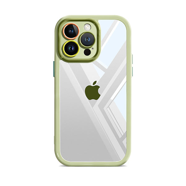Matcha Green | iPhone Cream Transparent All-inclusive Case – CASEPEACH