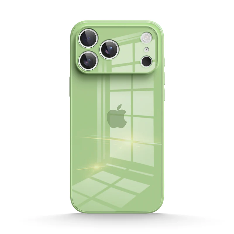 Matcha Green | Tempered Glass Phone Case – CASEPEACH